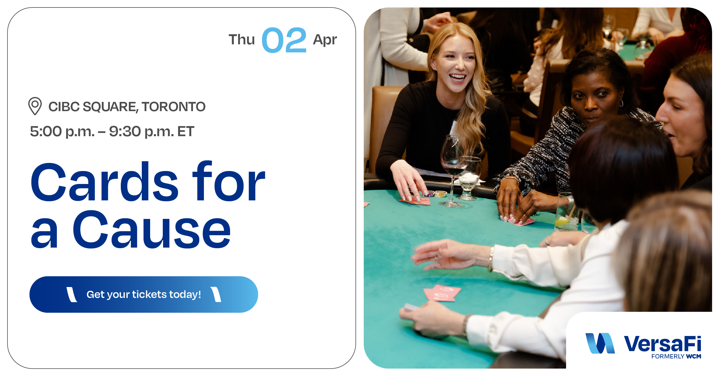 VersaFi Ontario Presents: Cards for a Cause 2026 - VersaFi