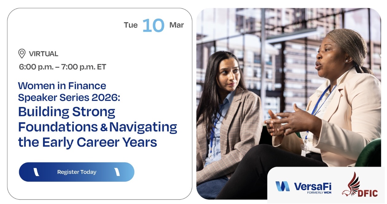 Women in Finance Speaker Series: Building Strong Foundations ...